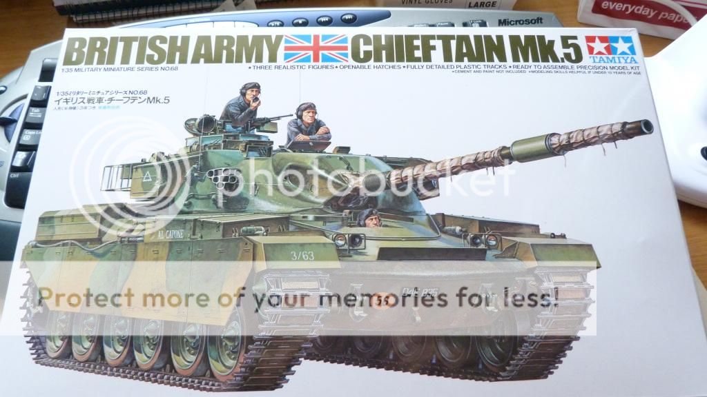 Tamiya British Army Chieftain Mk5 MBT - International Scale Modeller