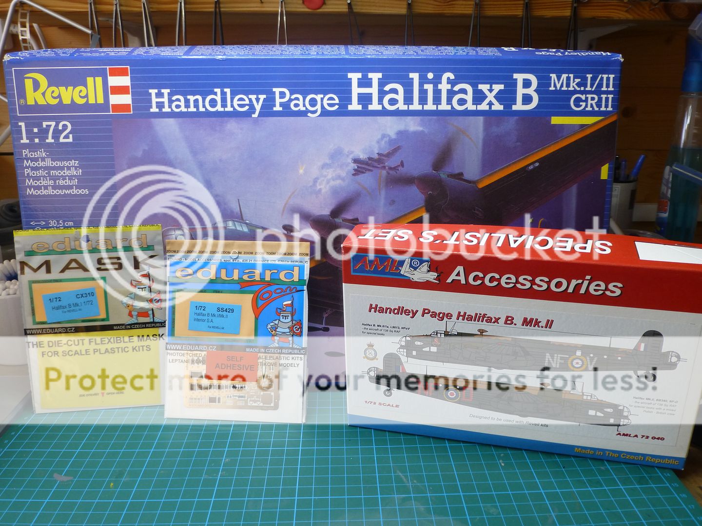 Revell 1/72 Halifax Mk I/II. Small update 15 May. - Work in Progress ...