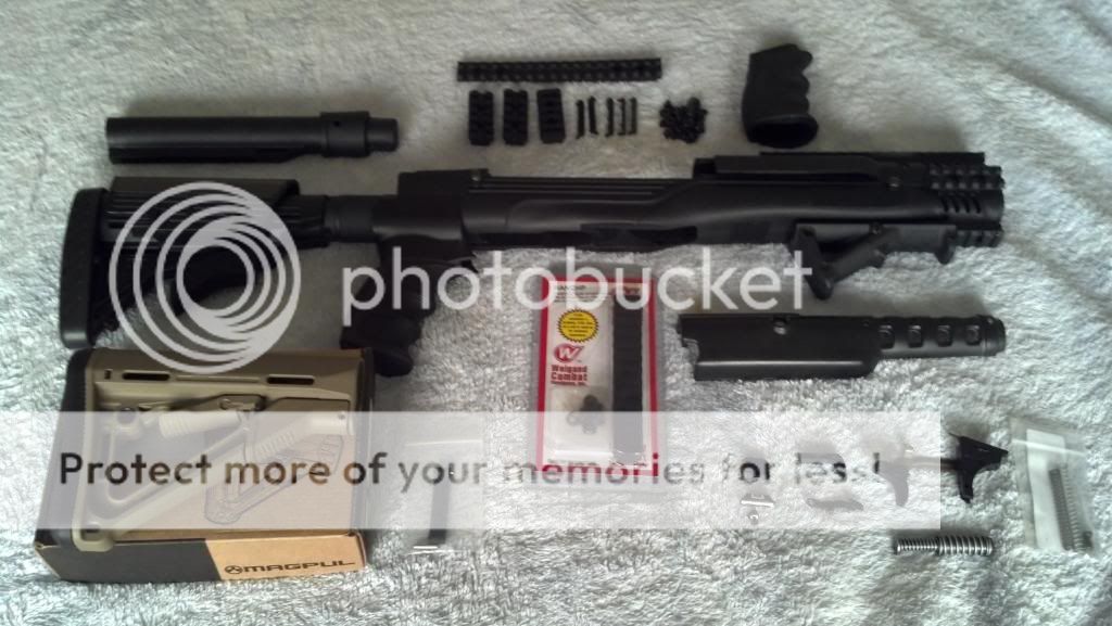 WTS/WTT- NIB Commercial Magpul CTR stock/FDE, Tango Down VG, Rebuild ...