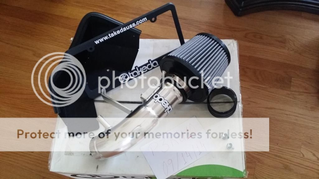 FS: Used Injen Cold-Air Intake and Takeda Short-Ram Intake for 09-13 ...