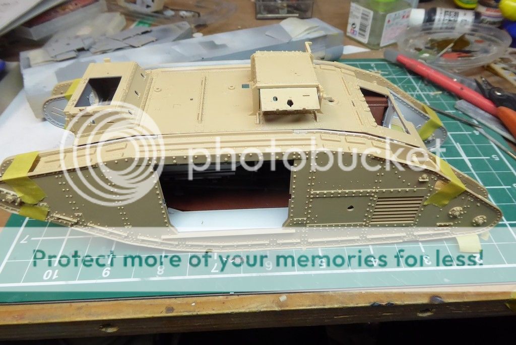 Meng Mk V Male Tank @ 1/35 - Page 4 - Work in Progress - Armour ...