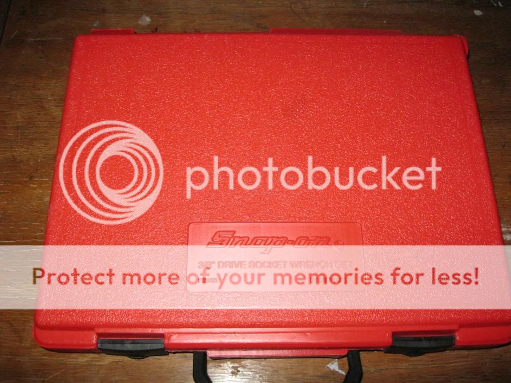 Snap On Tool Cases for Torque wrench and 3/8 Socket Set